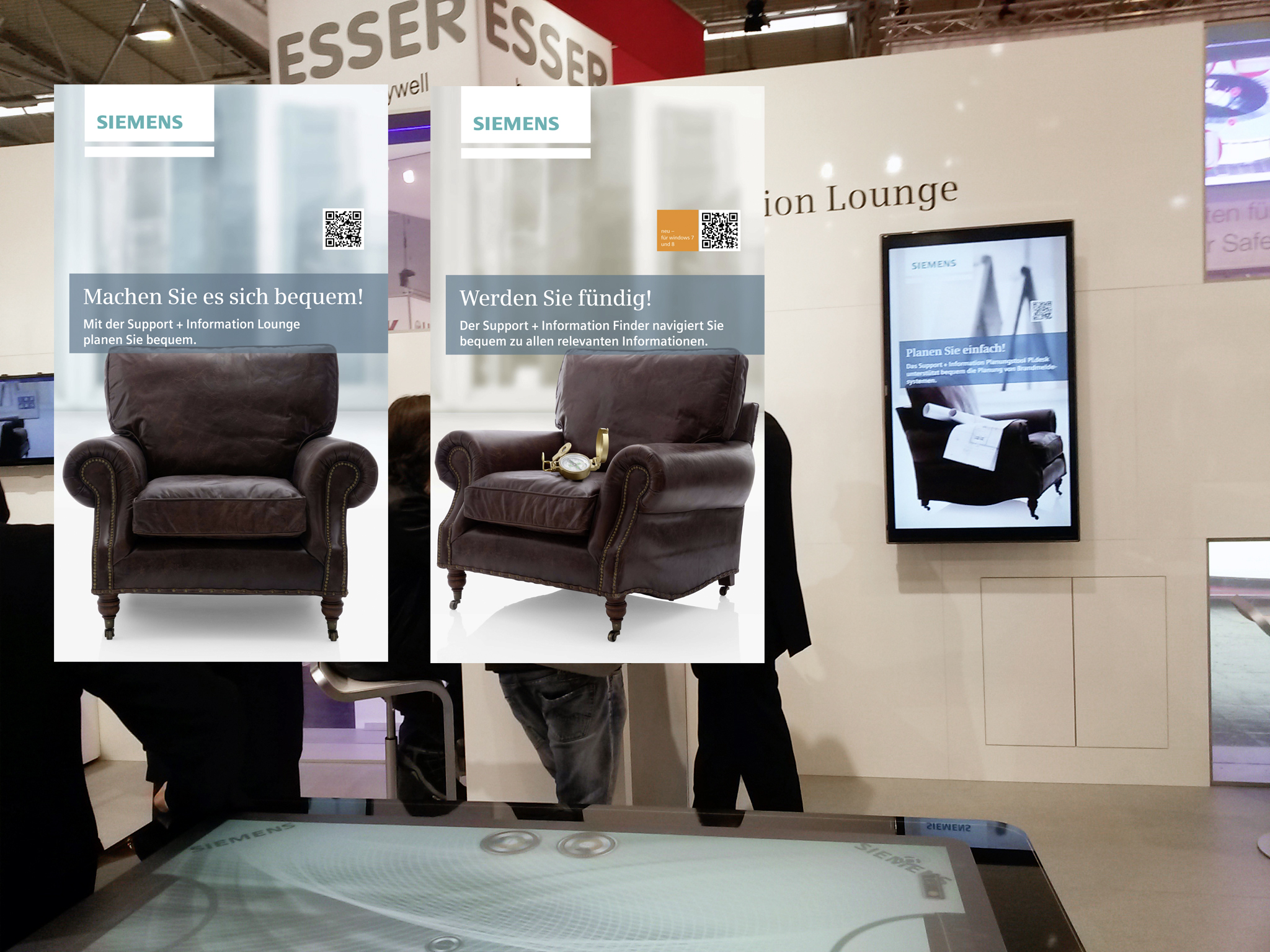 KONZEPT UND DESIGNSiemens S+I Lounge - Scratch Advertising